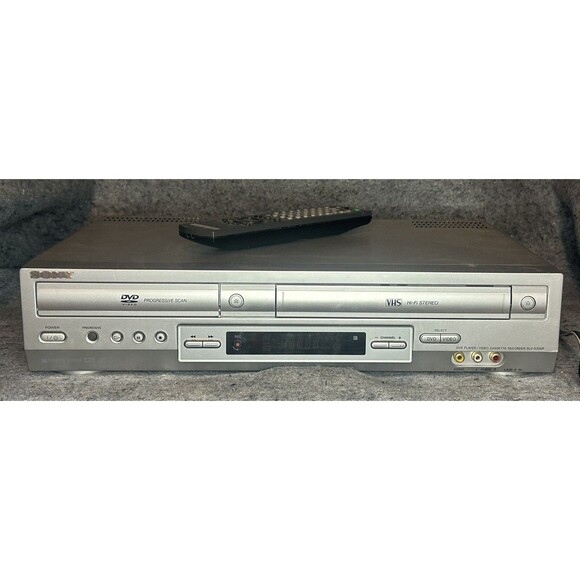 Sony | Other | Sony Silver Dvd Vhs Combo Player | Poshmark